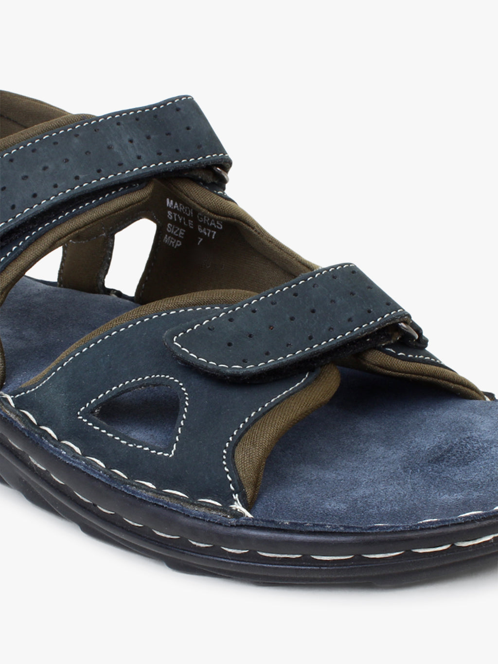 Dayton Floater Double Strap Sandal – Mardi Gras
